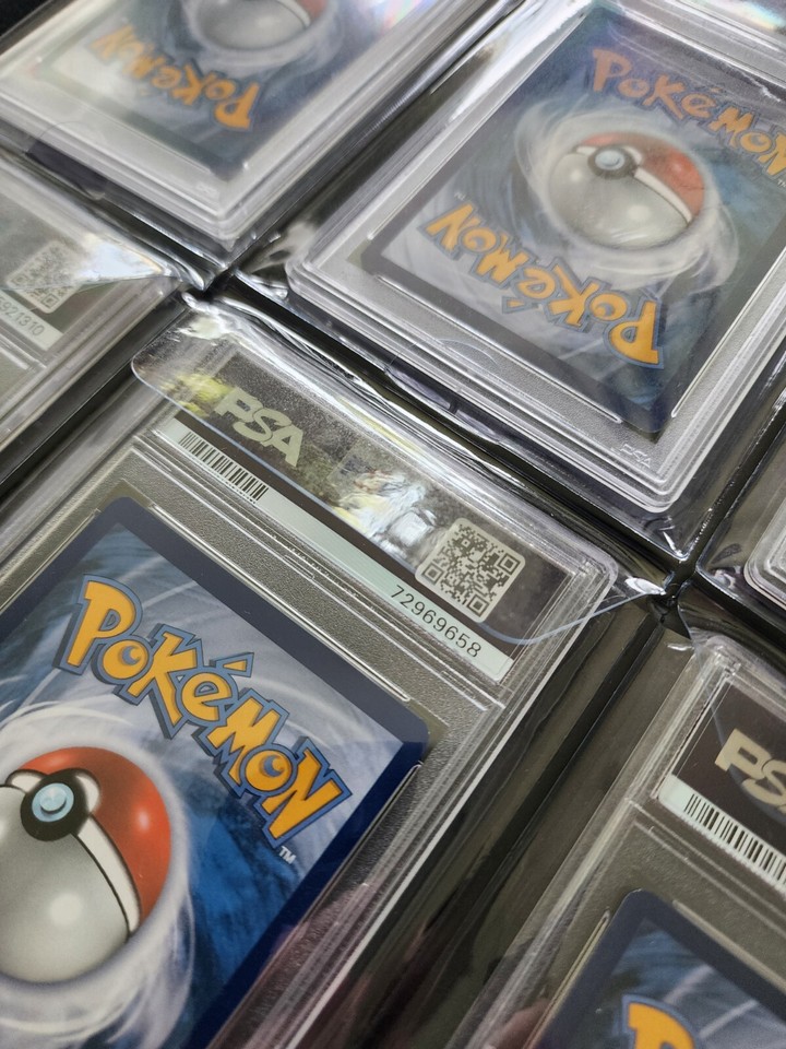 PSA Graded Card Slab Binder | 6-Pocket Zipper Album | Holds 60 Cards ...
