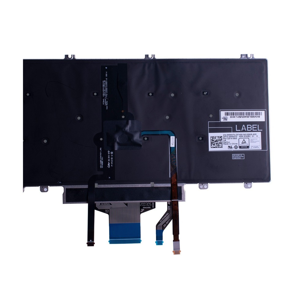 Genuine Backlit US Keyboard for Dell Latitude 5500 5501 5510 5511 ...