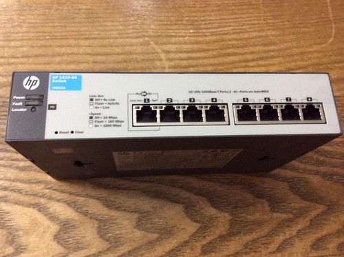 HP Procurve 1810-8G Gigabit Network Switch J9802A. No Accessories. | eBay