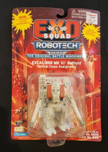 Exo Squad Robotech Series Excalibur MK VI Battloid Battle Machines ...