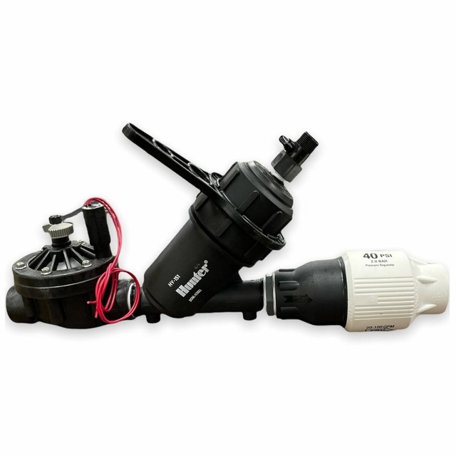 Hunter Sentry Globe Valve 2" Regulator 1-1/2" ICV Filter ICZ-151-XL for ...