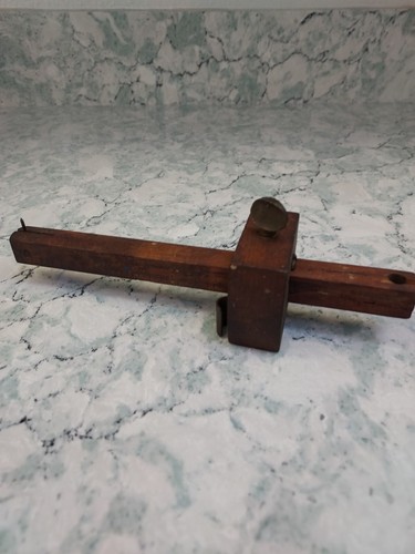 Vintage Stanley #161 adjustable scribe sliding mortise carpentry tool ...