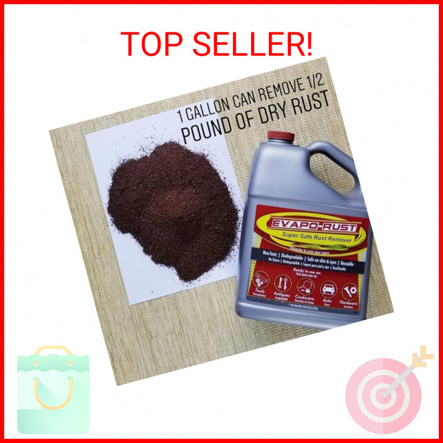 CRC Evapo-Rust, Heavy-Duty Rust Remover, Reusable, Acid-Free, Non ...