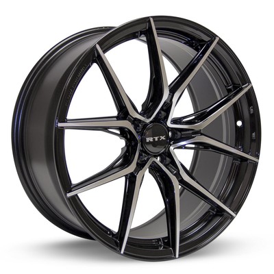 17 Inch Black Alloy Wheel Rim for Lexus IS300, RTX 82817 17x7.5 5x114.3 ...