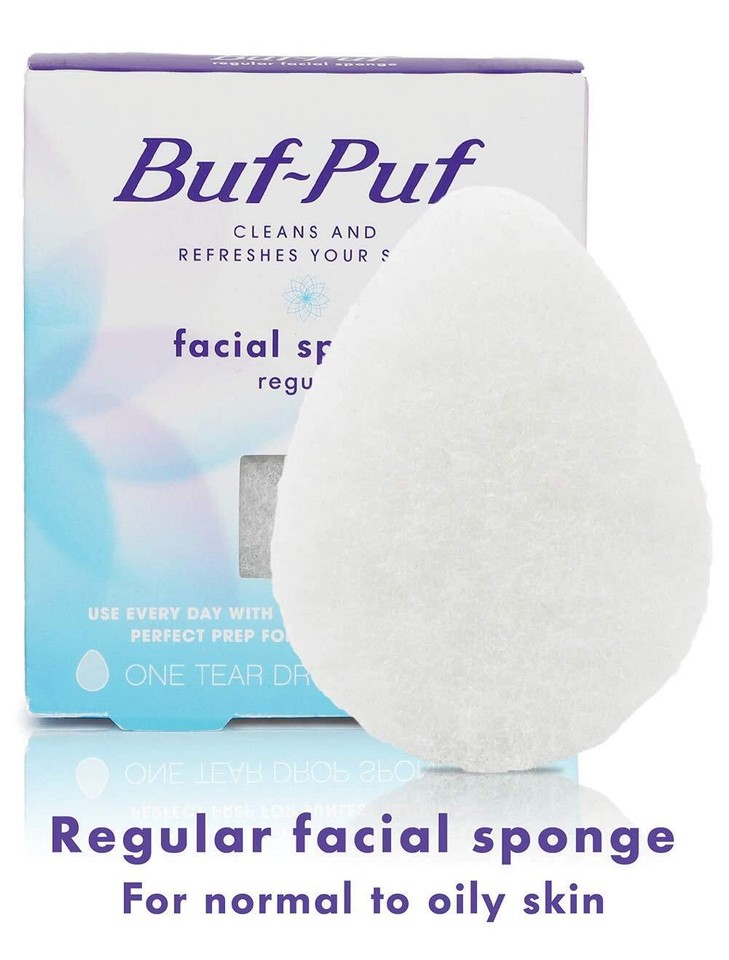 Buff Puff Regular Gentle Body Facial Sponge Deep-Down Dirt Removal ...