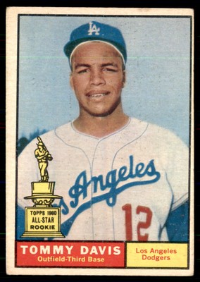 1961 Topps #168 Tommy Davis | eBay