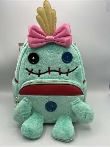 *New* Disney Loungefly Mini Backpack Lilo And Stitch Scrump Soft Plush ...