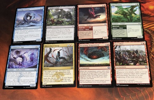 Sagu Wildling, Iceridge Serpent, Stormshirek Feral, Caustic Exhale Mtg ...