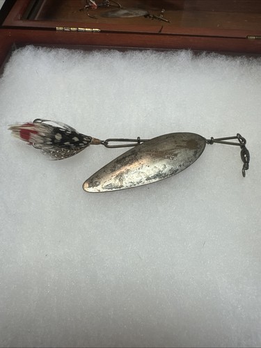 Vintage W.D. Chapman Pickerel Spoon Fishing Lure Number 3 | eBay