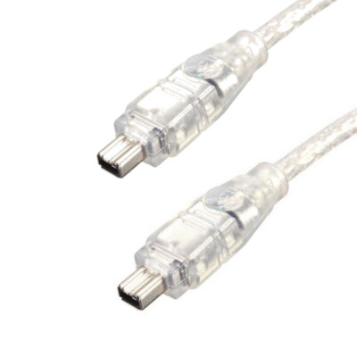 Premium FireWire IEEE 1394 4P Male to Male Cable IEEE1394 iLink DV HDV ...
