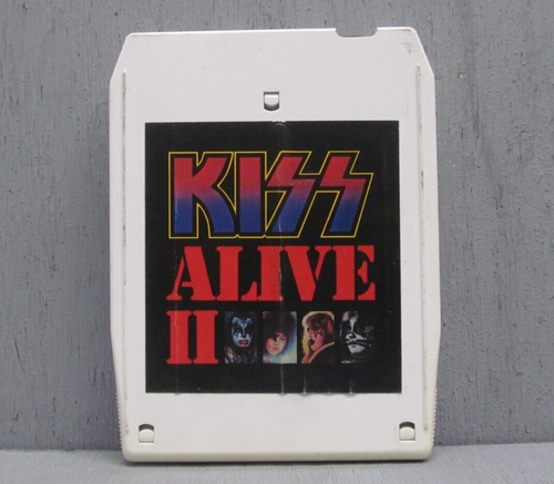 KISS Alive II Volume 2 CASABLANCA 8 TRACK Tape NBL-87076 Used HARD ROCK ...