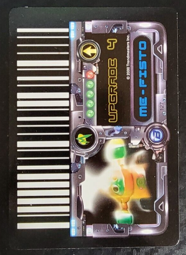 Rumble Robots - Power Cards - Upgrade 4 - Me-Fisto | eBay