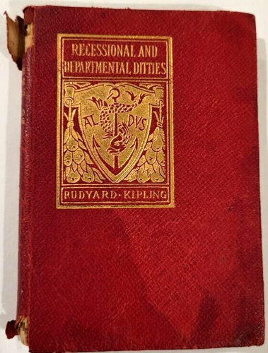 The Recessional &Departmental Ditties by Rudyard Kipling (1900s ...