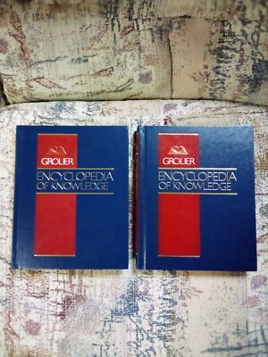 Grolier Encyclopedia Of Knowledge, Volumes 1 & 2, 1991 | eBay