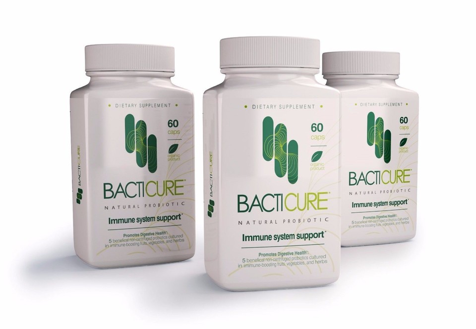 BACTICURE PROBIOTIC NATURAL,8 BILLION CFUs, ULTRA STRENGHT,ULTIMATE ...