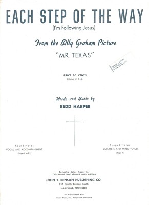 "EACH STEP OF THE WAY" by W. Elmo Mercer - 3 pages - Circa 1953 | eBay