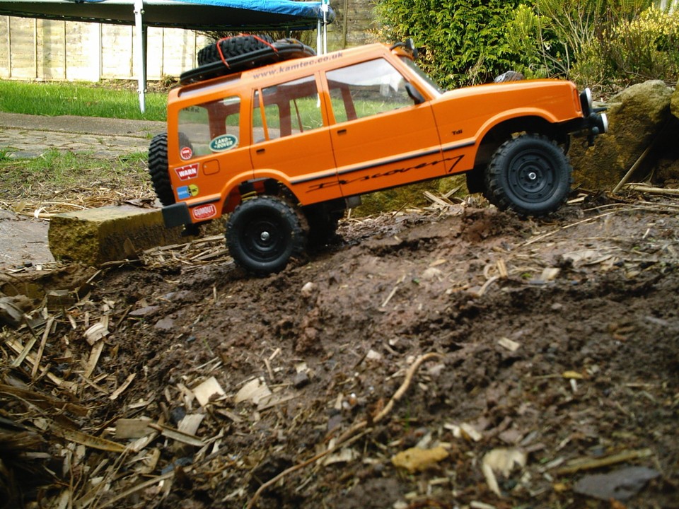 LAND ROVER DISCOVERY 1:10 Kamtec Crawler body ABS Decals Included | eBay