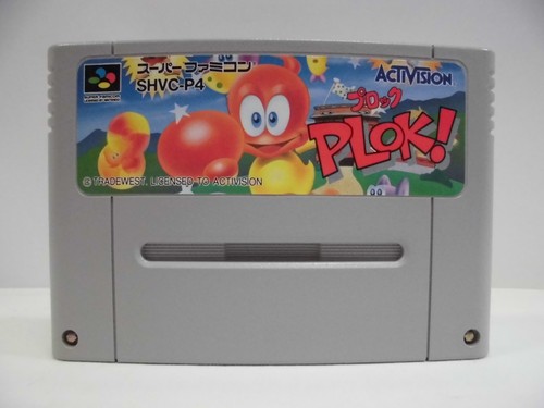 SNES -- PLOK! -- Super famicom, Japan game, work fully!! 13764 | eBay