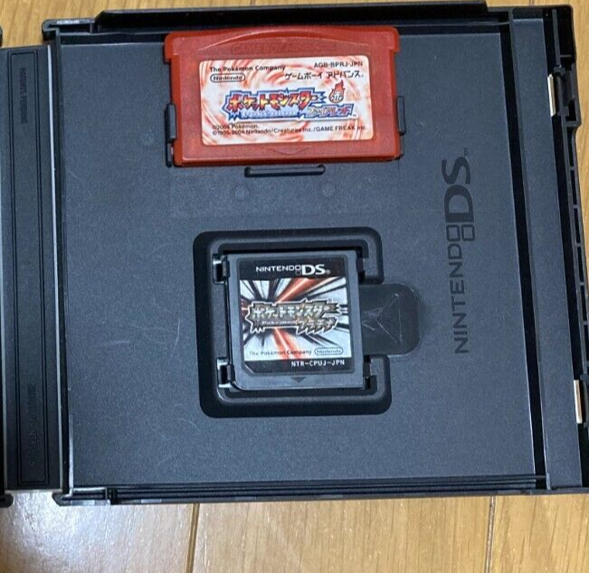 Pokemon Platinum & Fire Red set / Nintendo DS NDS GBA / Authentic ...