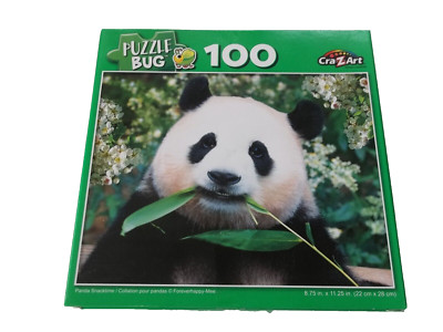 Puzzlebug 100 pieces Jigsaw Puzzle New PANDA SNACKTiME | eBay