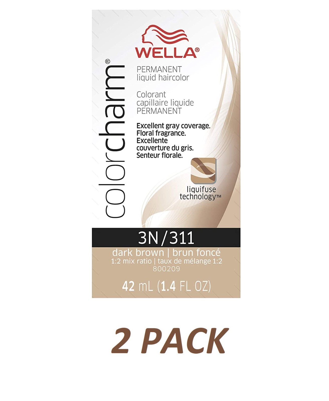 Wella Color Charm Liquid Haircolor 311 Dark Brown 1.4 oz (2 Pack) | eBay
