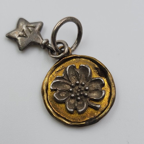 Waxing Poetic Sterling Silver 925 Brass Virginia VA State Charm Pendant ...