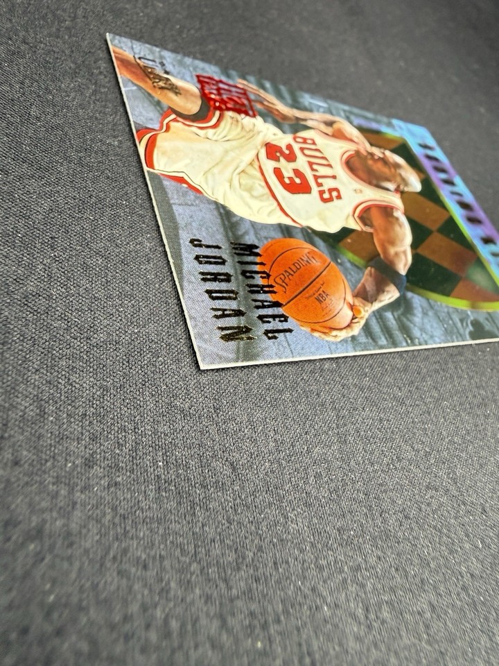 1995/96 Fleer Ultra MICHAEL JORDAN “SCORING KINGS” HOT PACKS STAMP SSP ...