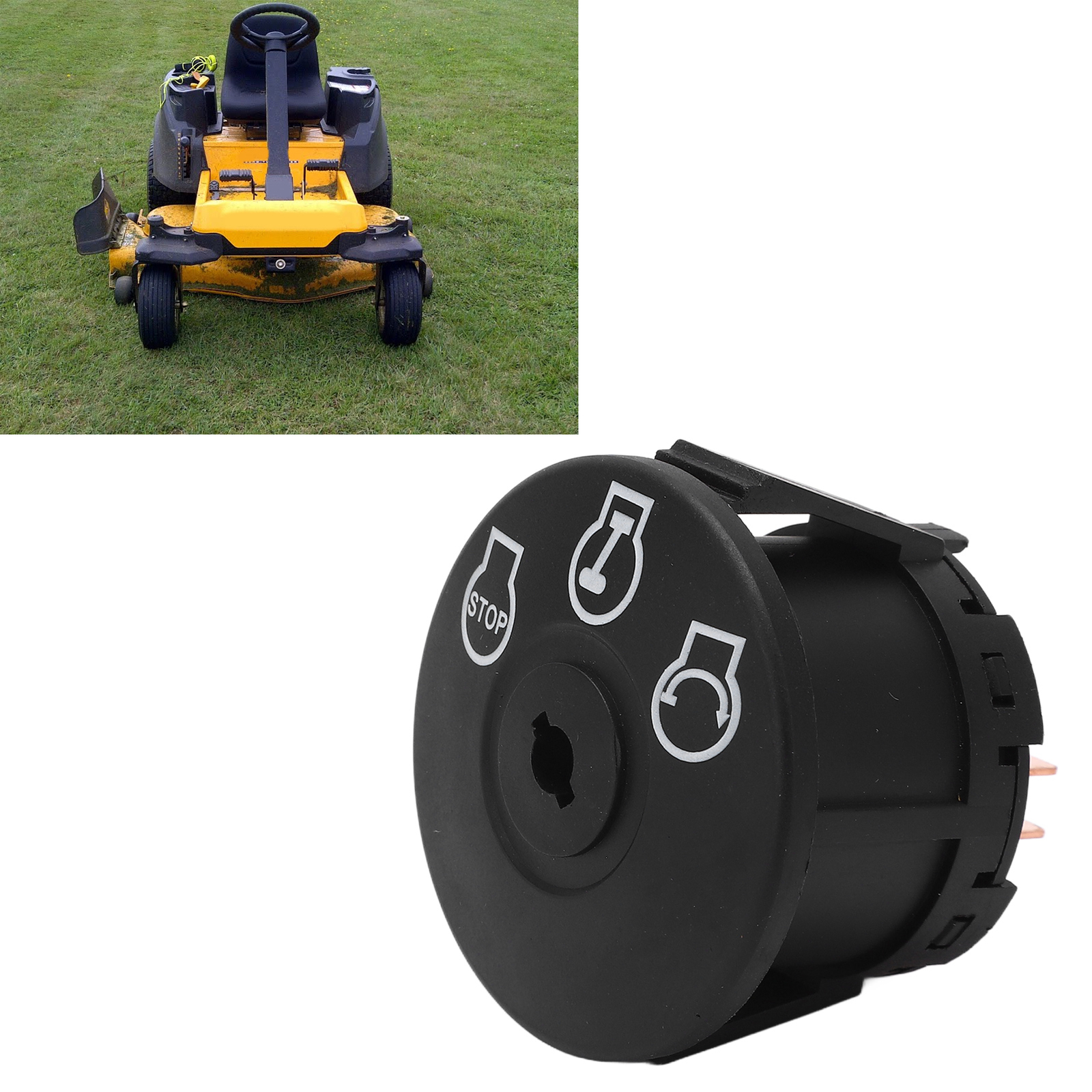 Ignition Switch with Key 925‑04228 for Cub Cadet Lawn Tractor RZT50 ...