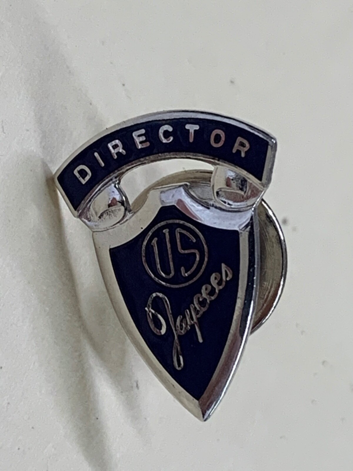 Vintage US Jaycees Director Lapel Pin Brilliant Blue | eBay