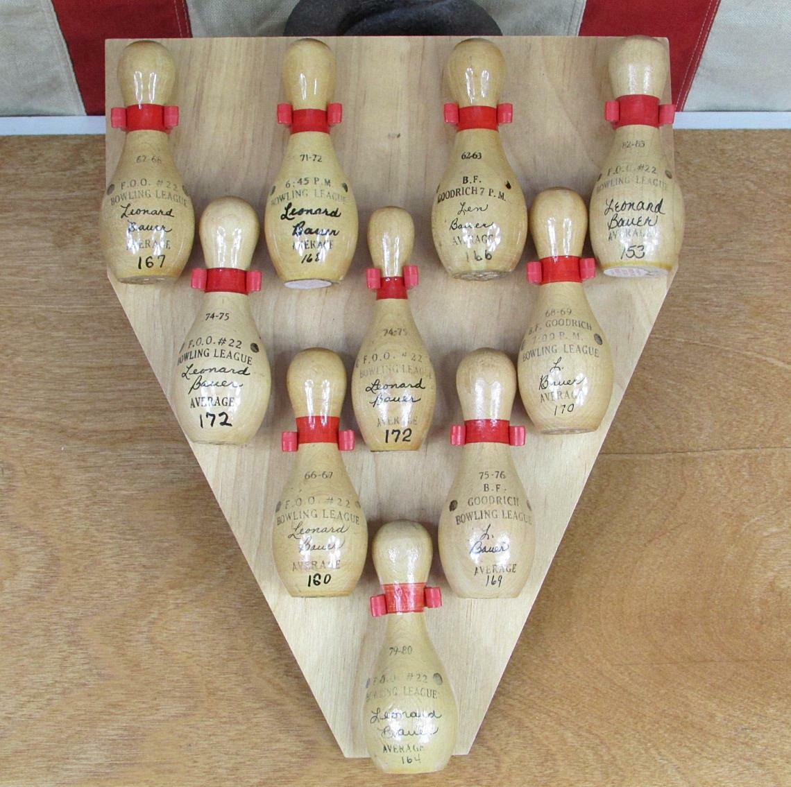 Bowling Pin Rack