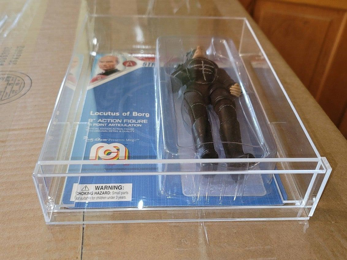 Star trek mego acrylic case, quantity of 3 | eBay