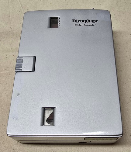 Vintage Dictaphone Dictet Recorder – Cassette Dictation Machine w/Case ...