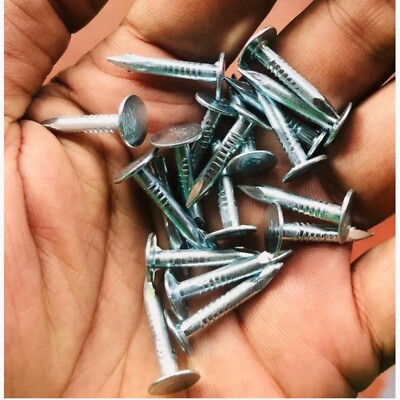 Clout Nails Galvanized Roofing Felt Tacks for DIY and Crafts Home Decor ...