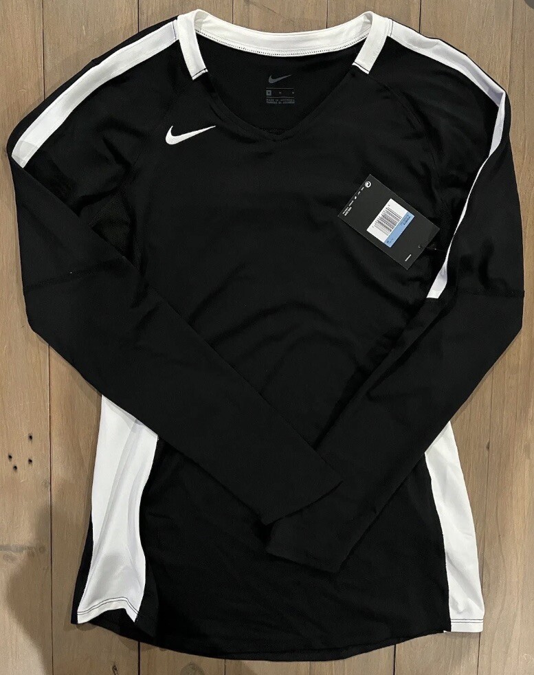 Nike Vapor Pro Long Sleeve Volleyball Jersey Women's Medium 915025 ...