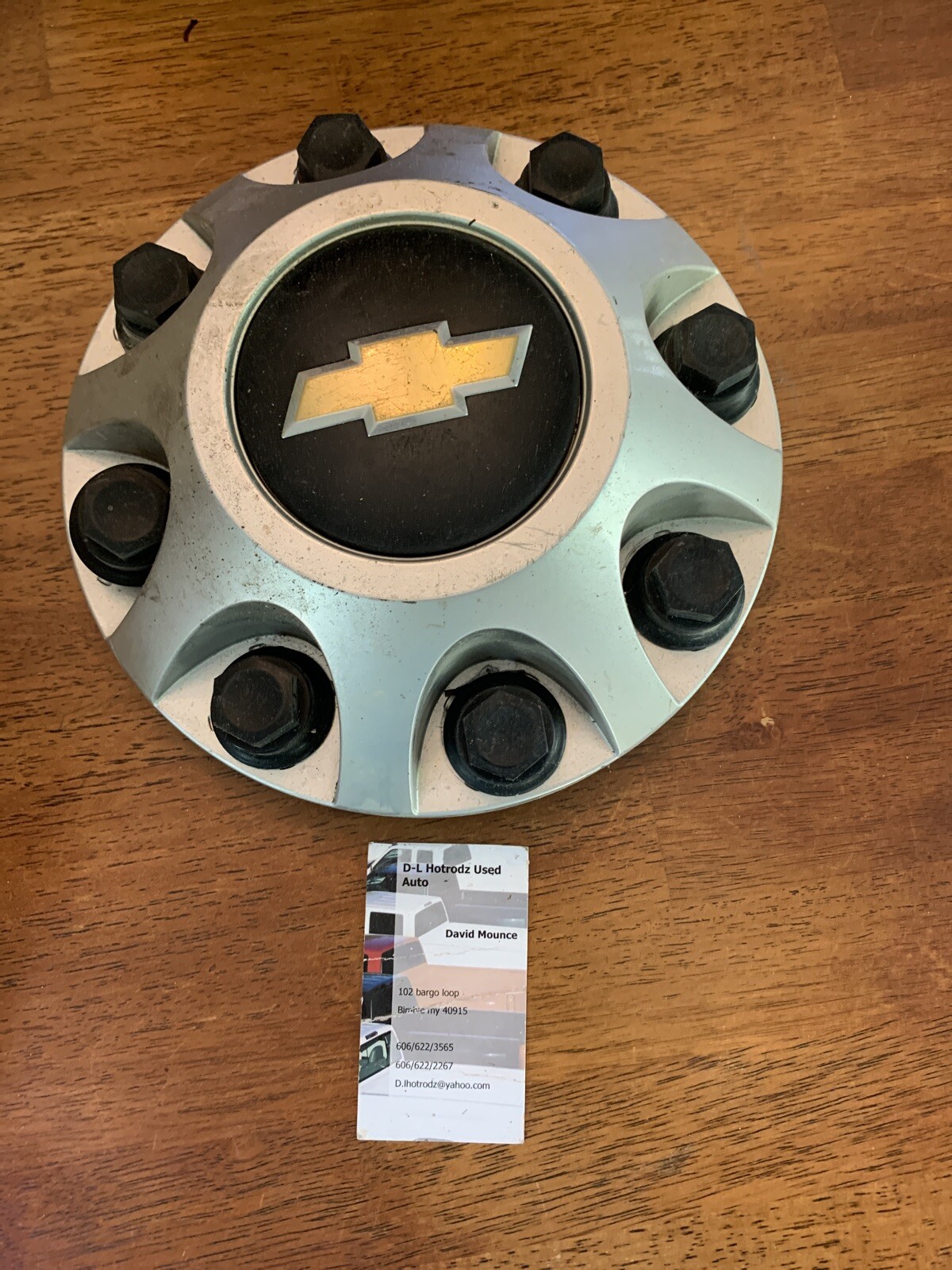 ONE Chevy Silverado Tahoe 2000-2014 OEM Center Cap Hubcap 9595689 6709 ...