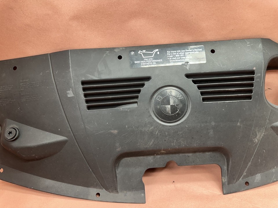 BMW E85 Z4 3.0L M54 Engine Radiator Upper Deflector Shield Cover OEM ...