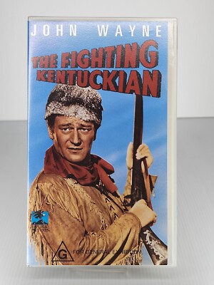 The Fighting Kentuckian VHS Video Tape - John Wayne - Black and White ...