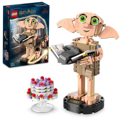 LEGO Harry Potter Dobby the House-Elf 76421 Building Toy Set (403 ...