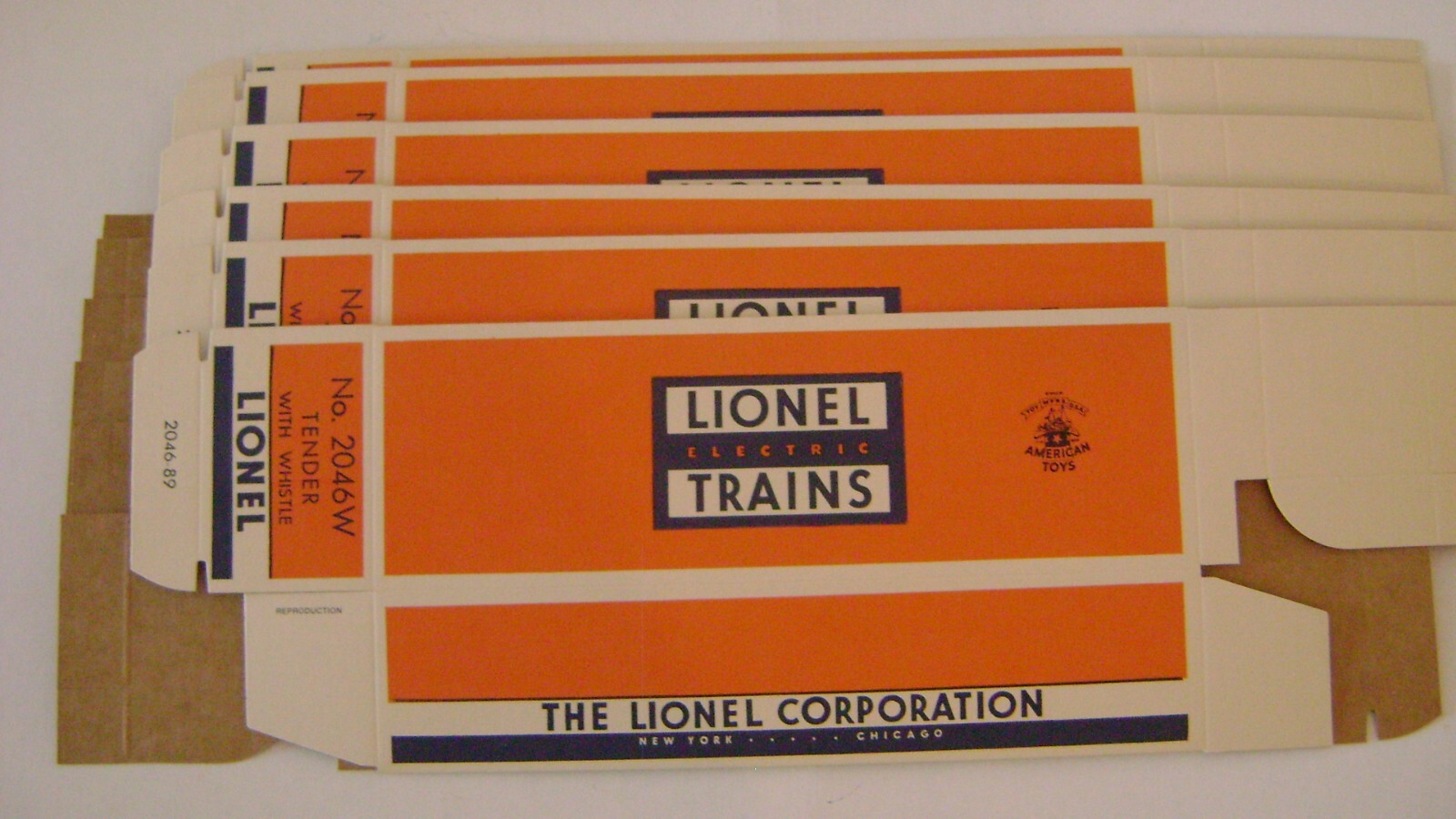 Lionel #2046W tender box w/tuck in inserts (Quantity of 6-wholesale) | eBay