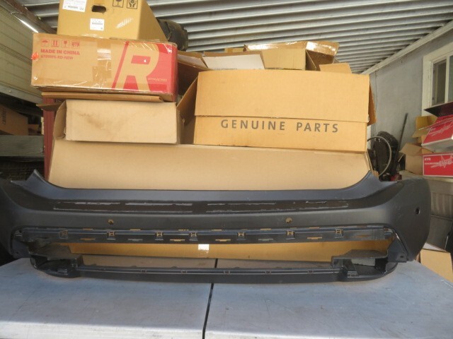 2022-2024 NISSAN ROGUE PLATINUM OEM REAR BUMPER COVER WITH PDS HOLES ...