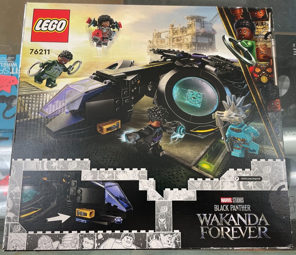 LEGO Marvel Black Panther Wakanda 76211 Shuri's Sunbird NEW + Free ...