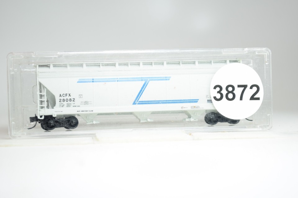 N Scale COVERED HOPPER BETHGON UP SP GN SF BNSF MRL RG CR ACFX sold ...