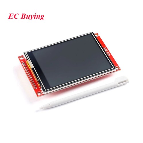 3.2-inch TFT LCD Touch Screen SPI Serial Bus ILI9341 Drive Resolution ...