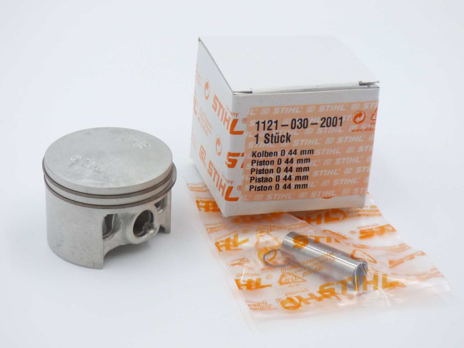 Original Kolben Motorsäge Stihl 026 MS 260 Wichtig : 44mm 11210302001 ...