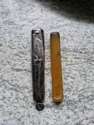 Antique Silver Cheroot Case | eBay UK