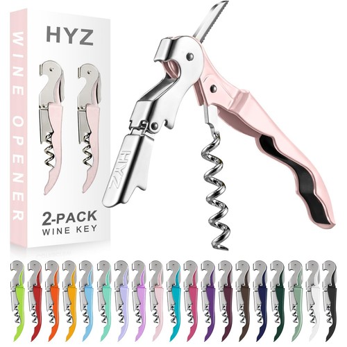 2-Pack Wine Opener Waiter Corkscrew, Professional Wine Key for Servers, Barte... | eBay