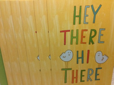 RSVP THINKING OF YOU GREETING CARDS New w/Envelopes LOT 6 "HEY THERE HI ...