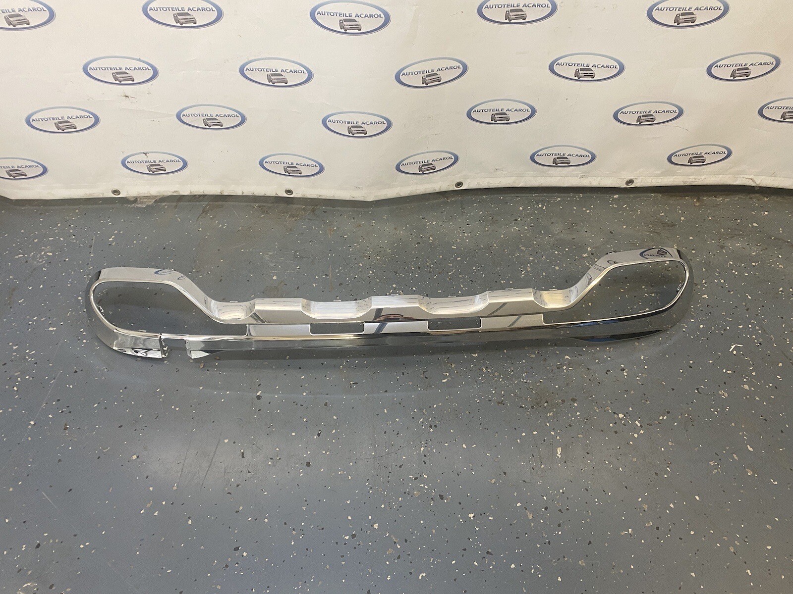 Mercedes GLC X254 Heckstoßstange Spoiler Lippe A2548858100 Chrom 1 | eBay