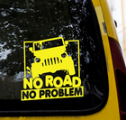 No Road No Problem Decal Truck Off-road 4x4 Mudding Sticker 22 ...