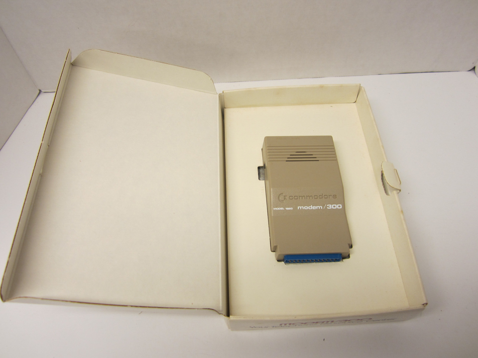 Commodore Modem 300 Your Telephone Resource Center Software Kit Model ...